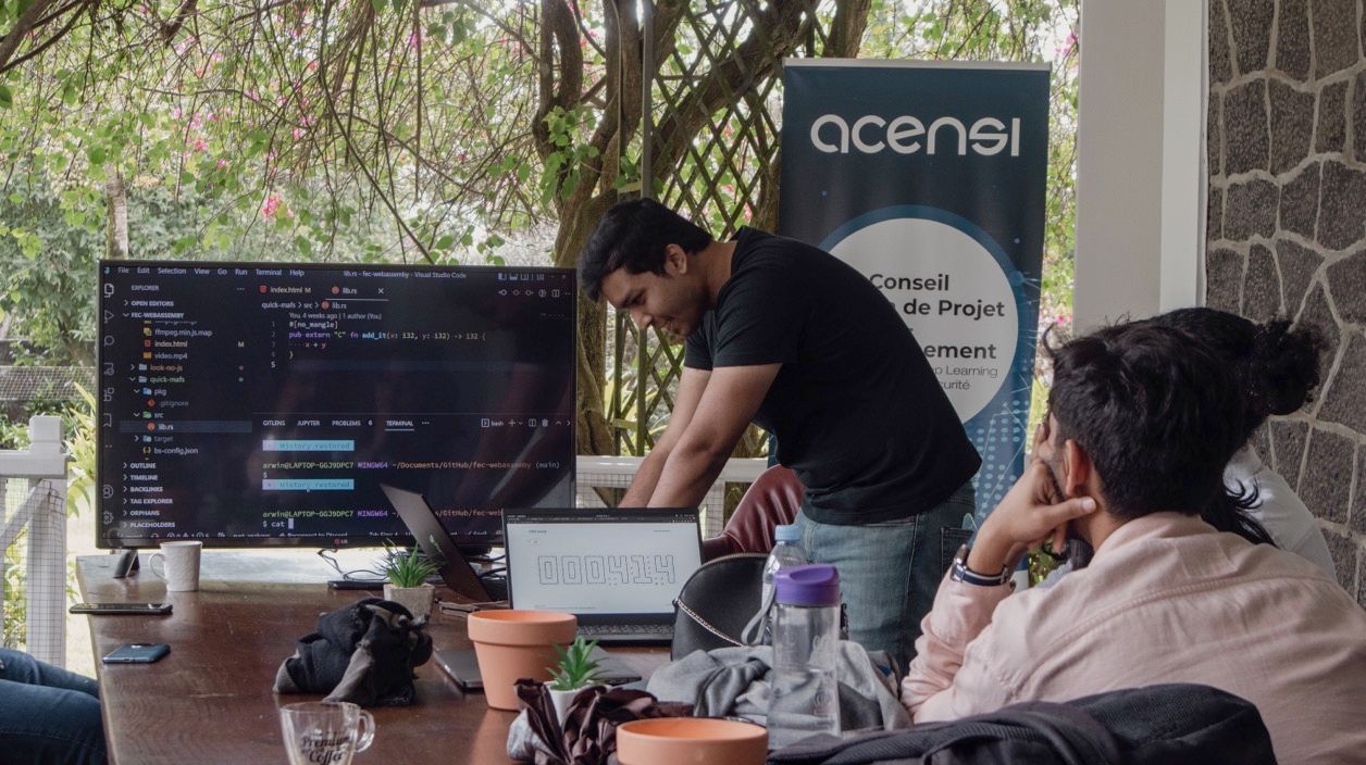 Front-End Coders Meetup at ACENSI Mauritius